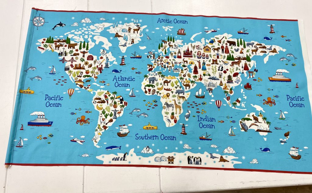 World Map Panel - Serendipity